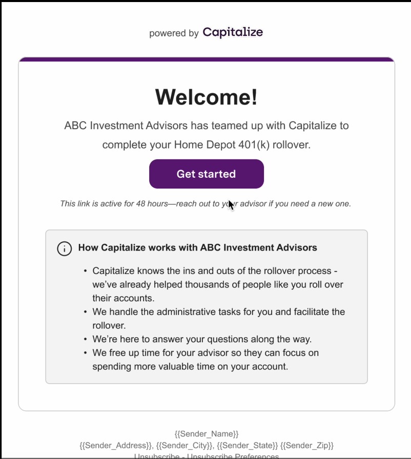 How To Complete A 401(K) Rollover With Capitalize